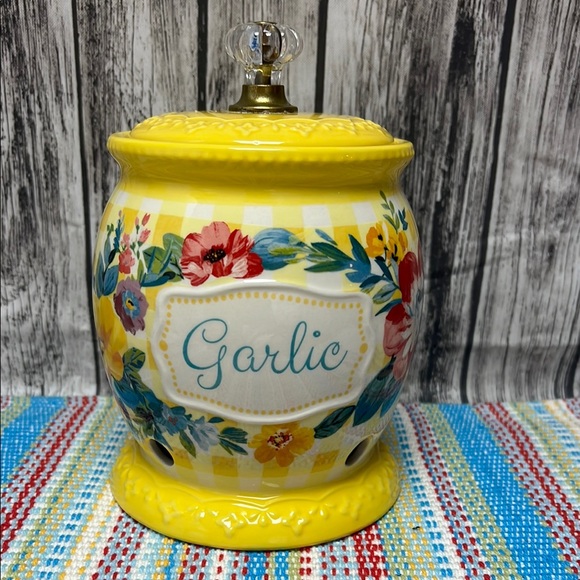 The Pioneer Woman | Kitchen | The Pioneer Woman Colorful Floral Garlic ...